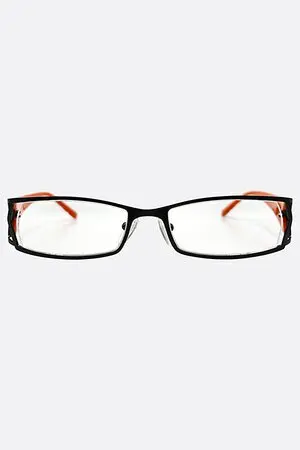 GIANT VINTAGE SUNGLASSES Giant Vintage Safari Bayonetta Sunglasses - Gunmetal Orange/clear