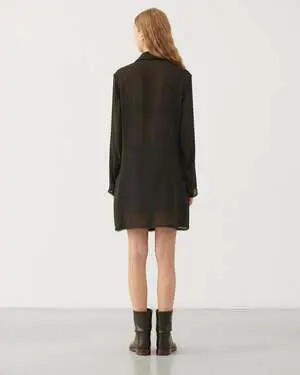 Veronica De Piante Lucas Coat In Georgette