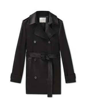 Veronica De Piante Charlotte Viscose Trench Coat