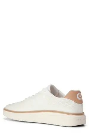 Cole Haan Grandpro Featherarc Sneaker - Optic White/natural Vachetta