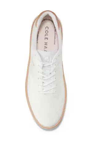 Cole Haan Grandpro Featherarc Sneaker - Optic White/natural Vachetta
