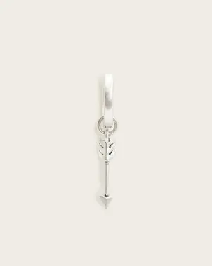 Allsaints Silver Earrings For Men