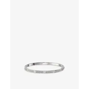 CARTIER Love 18ct Diamond Bracelet - White Gold
