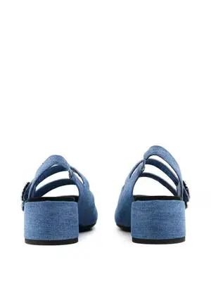 PAUL WARMER Pumps With Ankle Strap - Blue