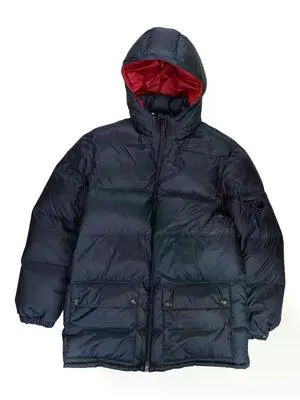 Prada Padded Coat With Triangle Logo