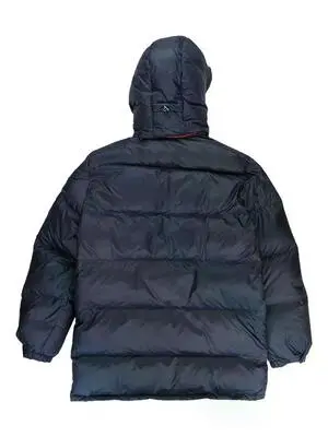 Prada Padded Coat With Triangle Logo