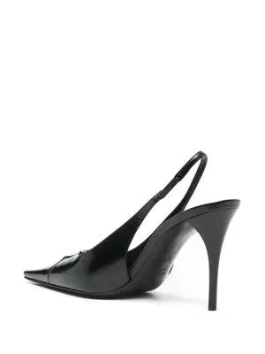 Saint Laurent Babylone Breteuil Pumps - Black