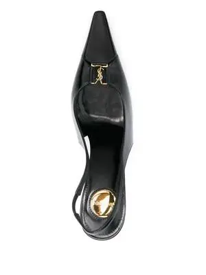 Saint Laurent Babylone Breteuil Pumps - Black