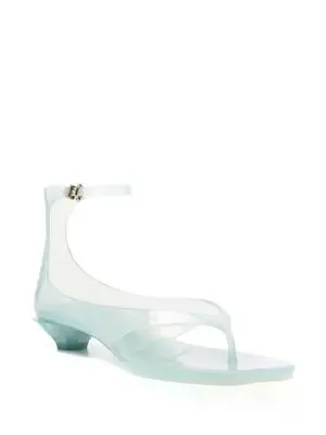 Chloé Jelly Sandals - White