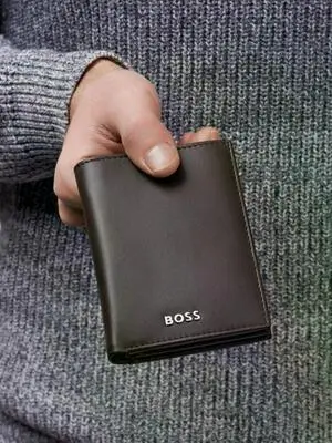 BOSS Logo-lettering Wallet