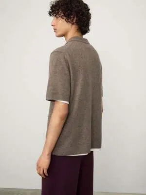 LISA YANG Angus Shirt - Truffle