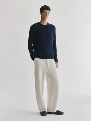 LISA YANG The Baxter Sweater - Navy