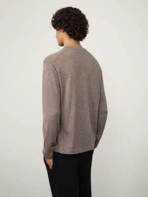 LISA YANG The Nathaniel Sweater - Deep Truffle