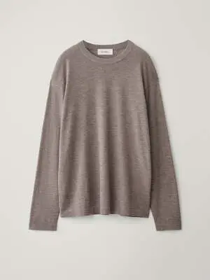 LISA YANG The Nathaniel Sweater - Deep Truffle