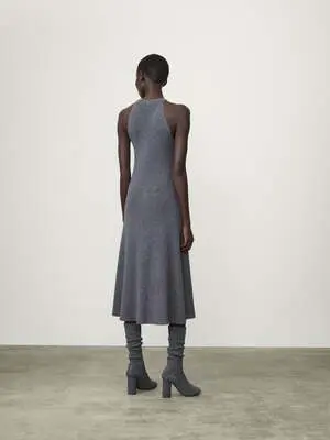 LISA YANG The Patricia Dress - Graphite