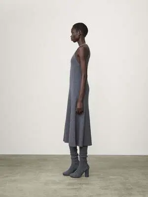 LISA YANG The Patricia Dress - Graphite