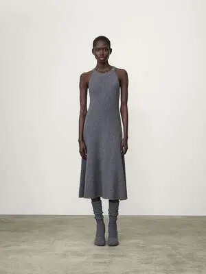 LISA YANG The Patricia Dress - Graphite