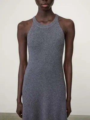 LISA YANG The Patricia Dress - Graphite