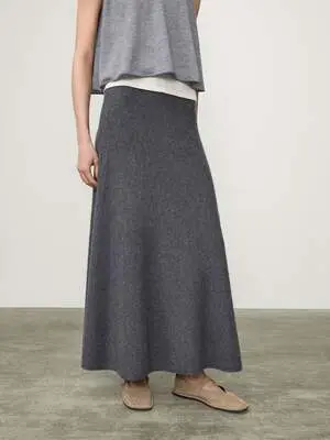 LISA YANG STORE The Torie Skirt - Graphite