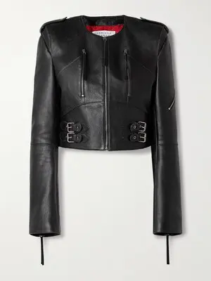 Gabriela Hearst Phanes Leather Jacket