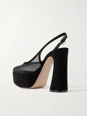 GIANVITO ROSSI Chopine 70 Platform Pumps