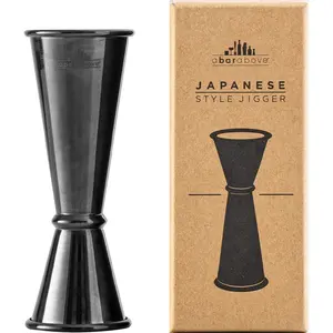A BAR ABOVE Japanese Cocktail Jigger - Black