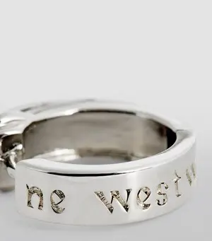 VIVIENNE WESTWOOD Bobby Single Hoop Earring