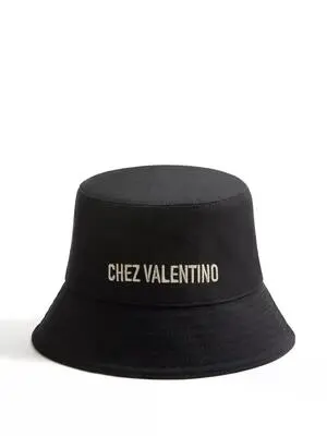 Valentino Garavani Chez Bucket Hat - Black