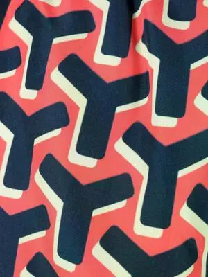 YES I AM Monogram-print Swim Shorts