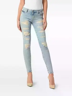 Philipp Plein High-waist Skinny Jeans