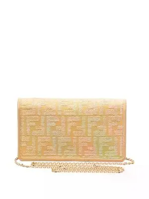 Fendi Baguette Monogrammed Wallet-on-chain