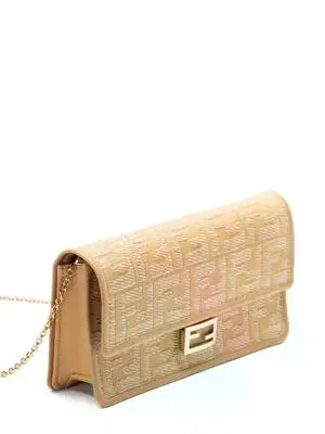 Fendi Baguette Monogrammed Wallet-on-chain