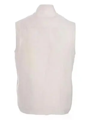 Luciano Barbera Linen Gilet