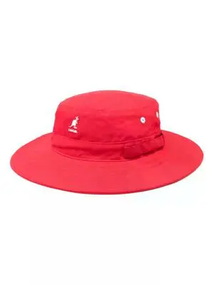 KANGOL Utility Cords Jungle Hat - Red