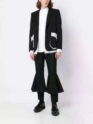 CDG Flared-leg Tailored Trousers