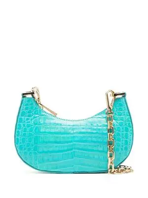 MARIA OLIVER Crocodile-embossed Crossbody Bag