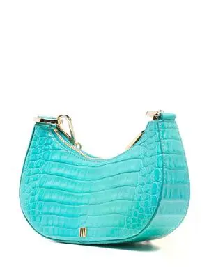 MARIA OLIVER Crocodile-embossed Crossbody Bag