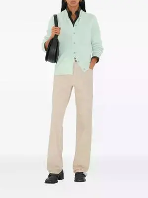 Burberry Button-up Cardigan - Green