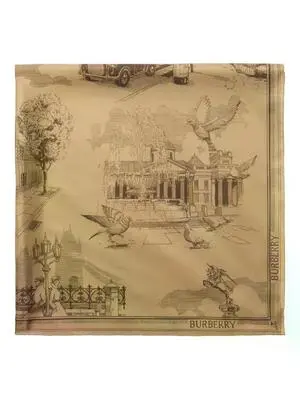 Burberry London Landmarks Scarf