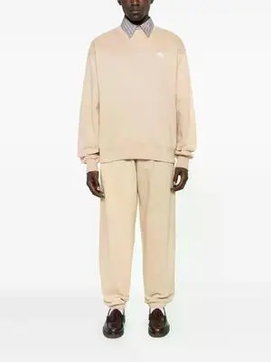 WALK IN PARIS Fleece Crew-neck Sweatshirt