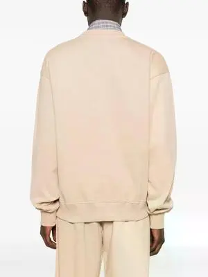 WALK IN PARIS Fleece Crew-neck Sweatshirt