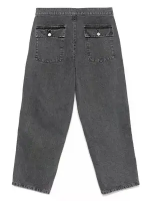 THE EDITOR Washed-effect Jeans