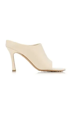 Bottega Veneta Cushion Lux Leather Mule Sandals