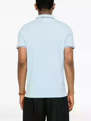 Gant Logo-appliqué Polo Shirt - Blue