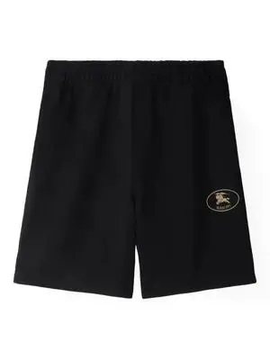 Burberry Knight Stamp Shorts - Black