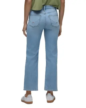 Hudson Jeans Remi High-rise Straight-leg Jeans - Americana