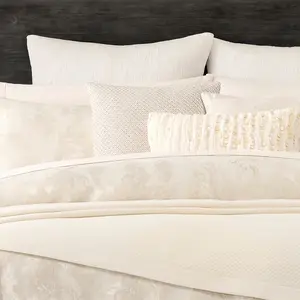 Donna Karan New York Home Beaded Netting Decorative Pillow, 18 X18