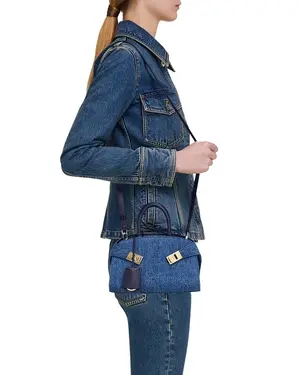FERRAGAMO Hug Mini Handbag - Denim