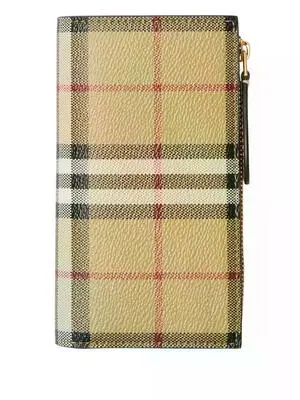 Burberry Vintage Check Wallet - Neutrals