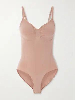 SKIMS Seamless Sculpt Brief Bodysuit - Neutrals